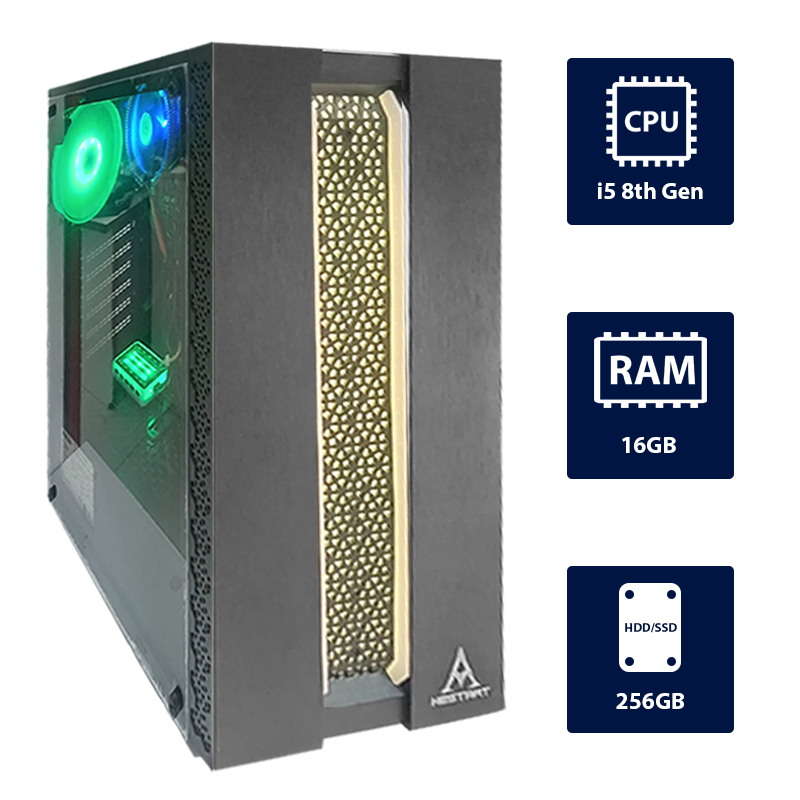 i5 8th, 16GB RAM, 256GB SSD Gaming Computer – XTRADER STORE
